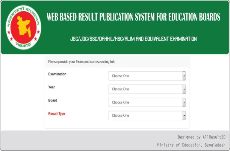 Web Based Result Publication System For Education Boards In Bangladesh ...